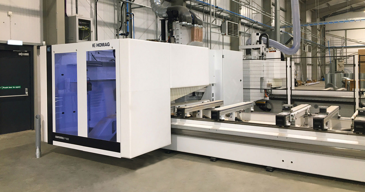 Leading Door Manufacturer invests in 5-axis CNC's & edgebander