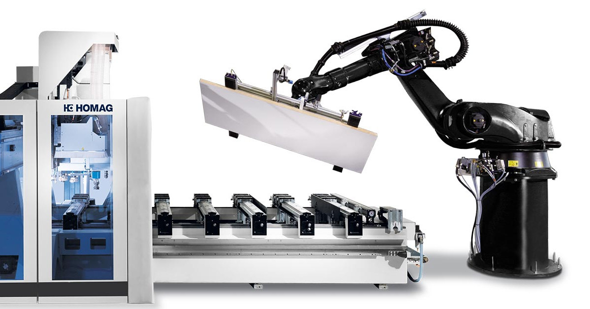 Robots in wood processing